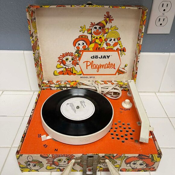 Toys | Dejay Playmates Record Player | Poshmark